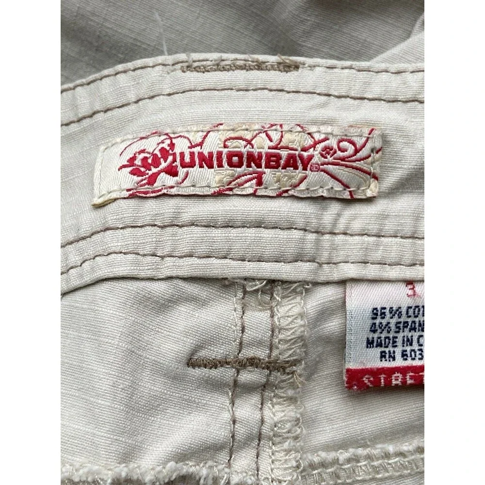 UNIONBAY | Pants & Jumpsuits | Vintage Y2k Low Rise Utility Roll Tab ...